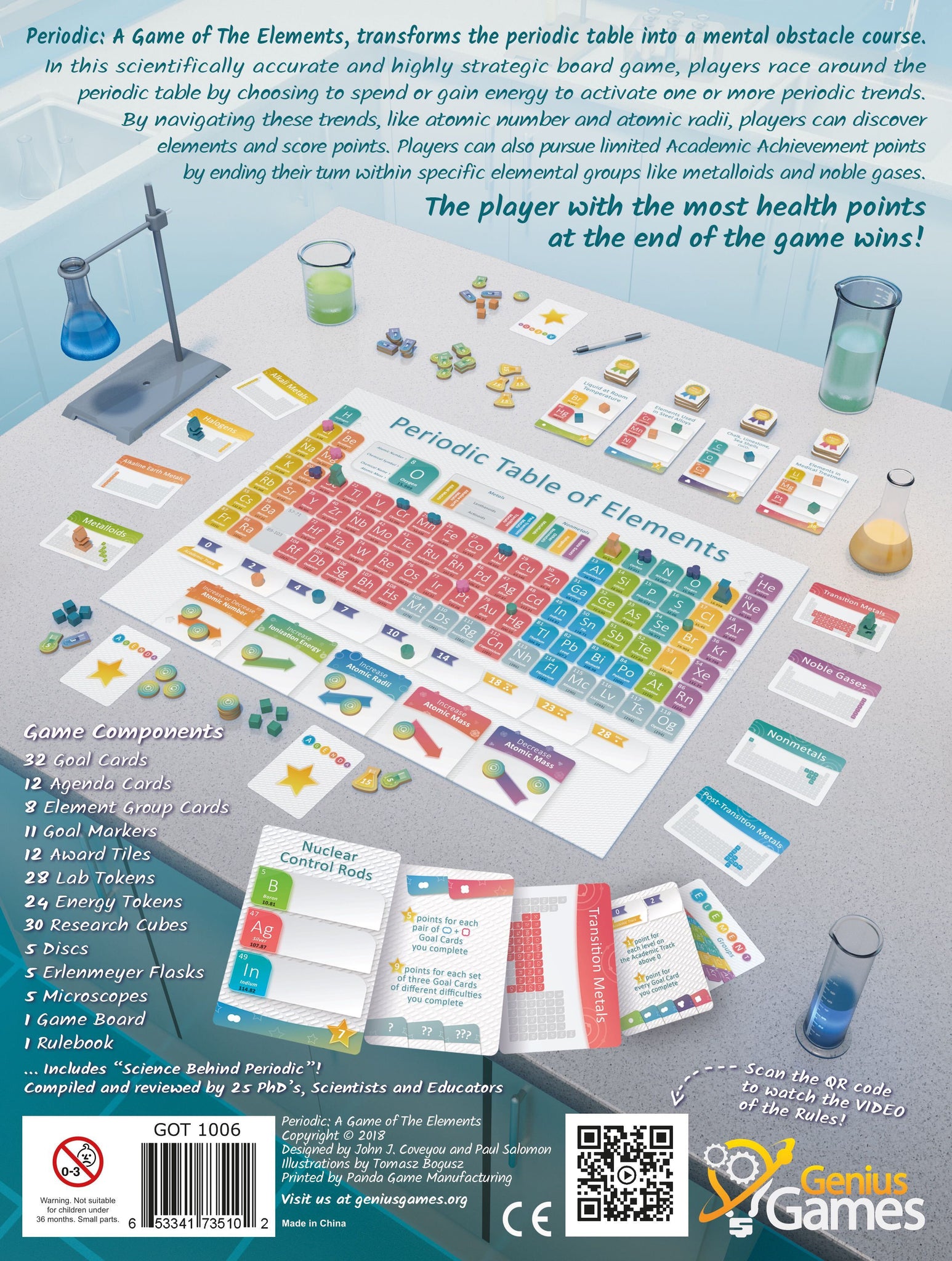 Periodic: A Game of The Elements – Genius Games EU