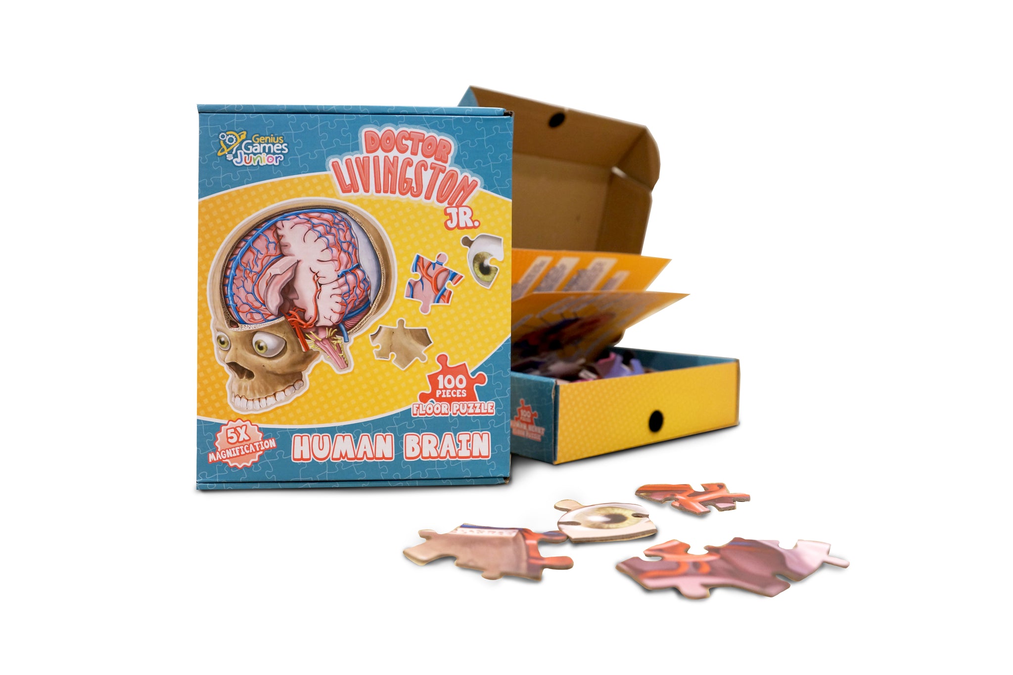 Kids Puzzle Bundle - 3 100-Piece Puzzles | Brain, Heart, and Full-Body ...