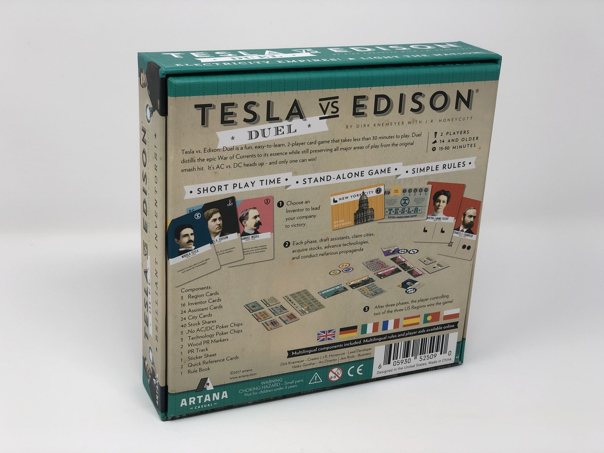 Tesla vs. Edison: Duel – Genius Games EU