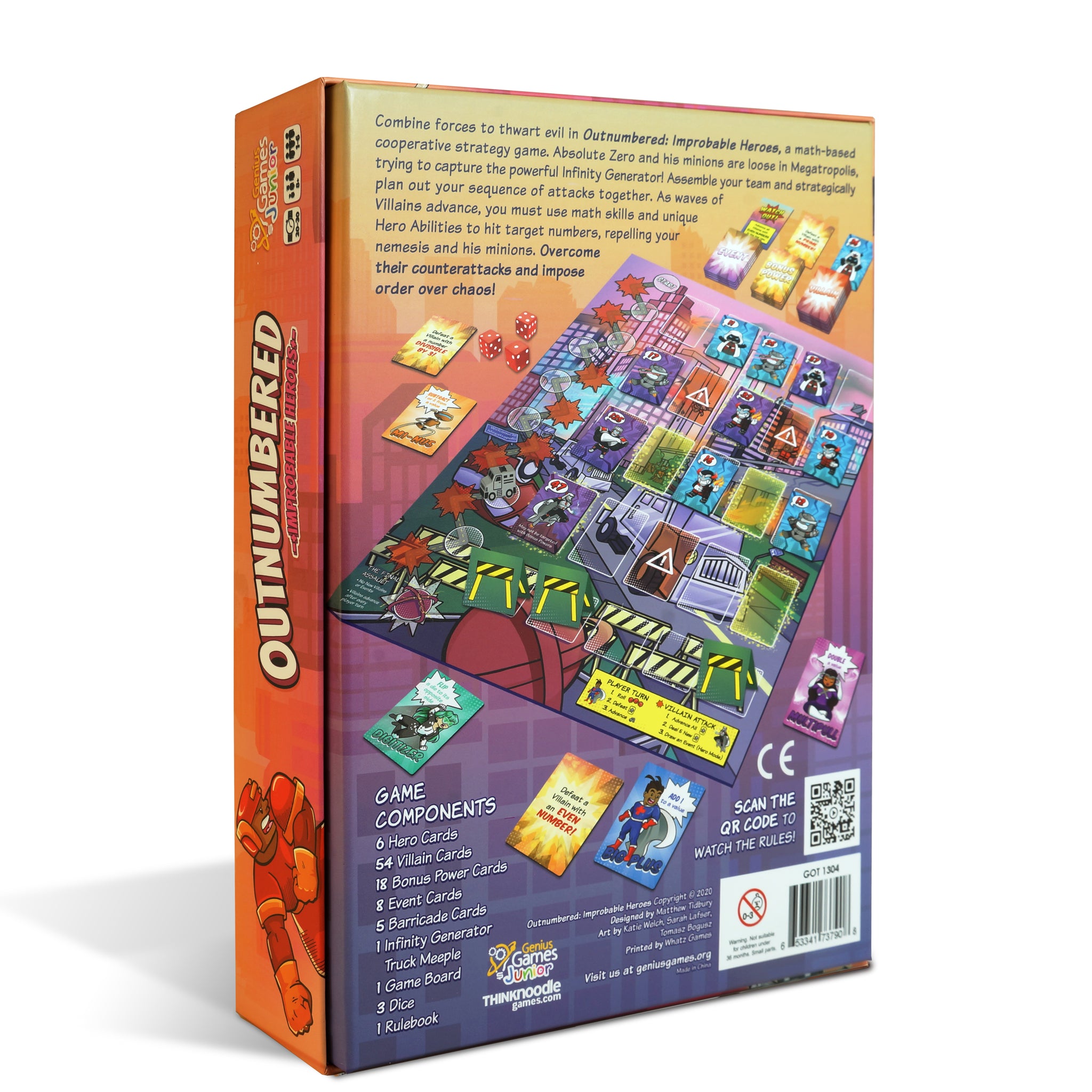 Outnumbered: Improbable Heroes | A Cooperative Superhero Math Game ...